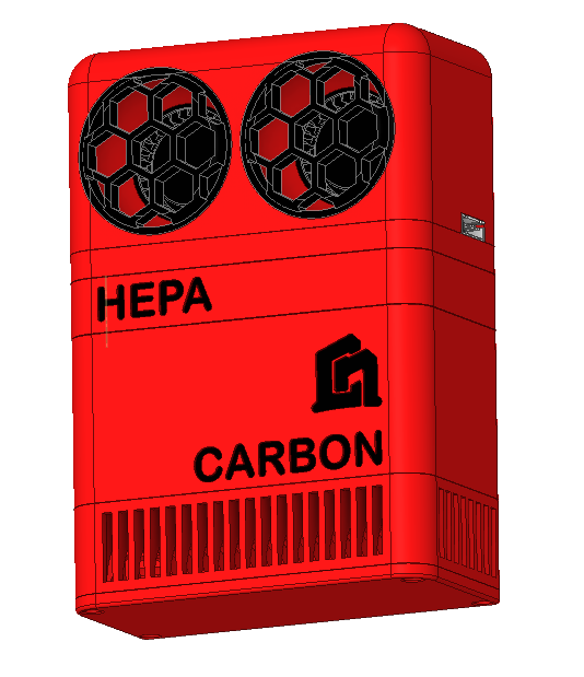 RE-RE-Remix-RGB BentoBox 2x 5015 radial fans HEPA/Carbon filter by ...
