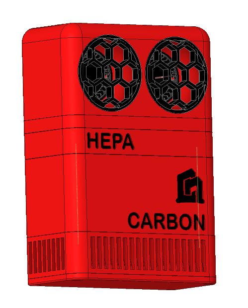 RE-RE-Remix-RGB BentoBox 2x 5015 radial fans HEPA/Carbon filter by ...
