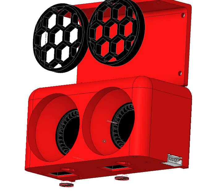 RE-RE-Remix-RGB BentoBox 2x 5015 radial fans HEPA/Carbon filter by ...