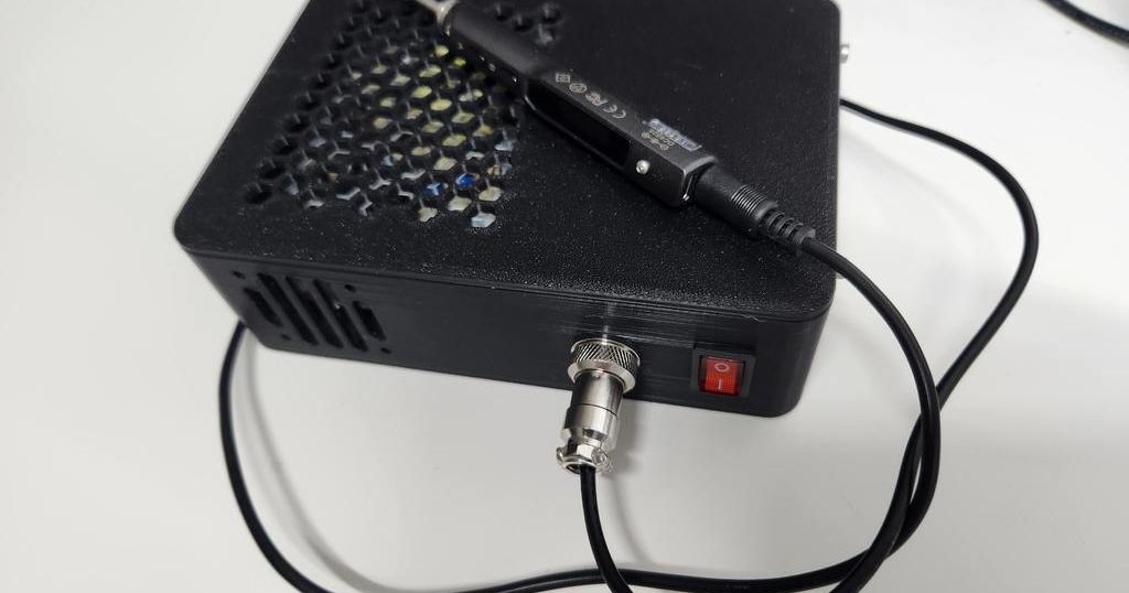 TS100 Soldering Iron PSU Case by Jason | Download free STL model ...