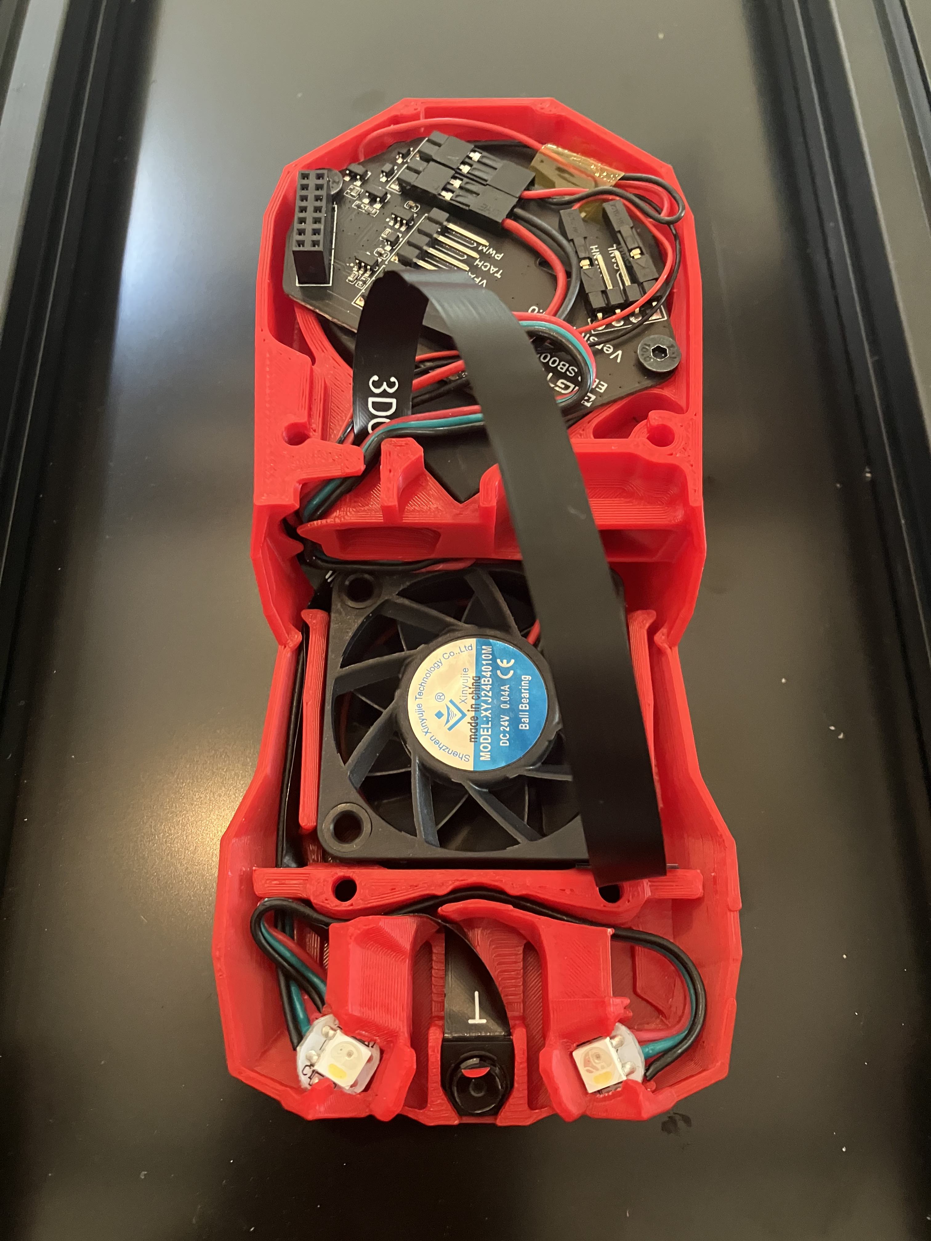 Hex Stealthburner + KNOMI + 3DO Nozzle Camera + Rapido UHF von Baze ...