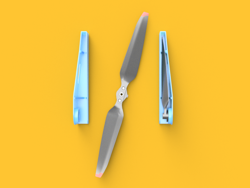 Mavic 3 Propeller Case by imakething | Download free STL model ...