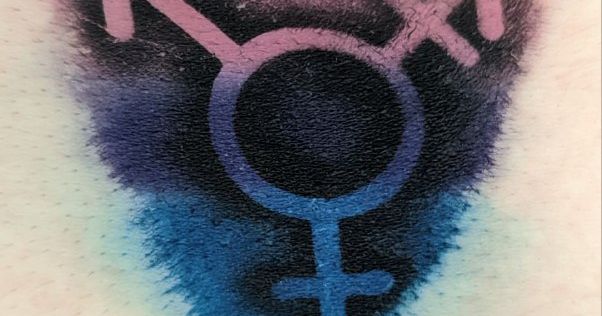 Trans Symbol Stencil by VE7DAC | Download free STL model | Printables.com