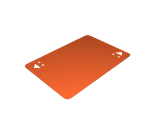 Throwing Card by L.S Designs | Download free STL model | Printables.com