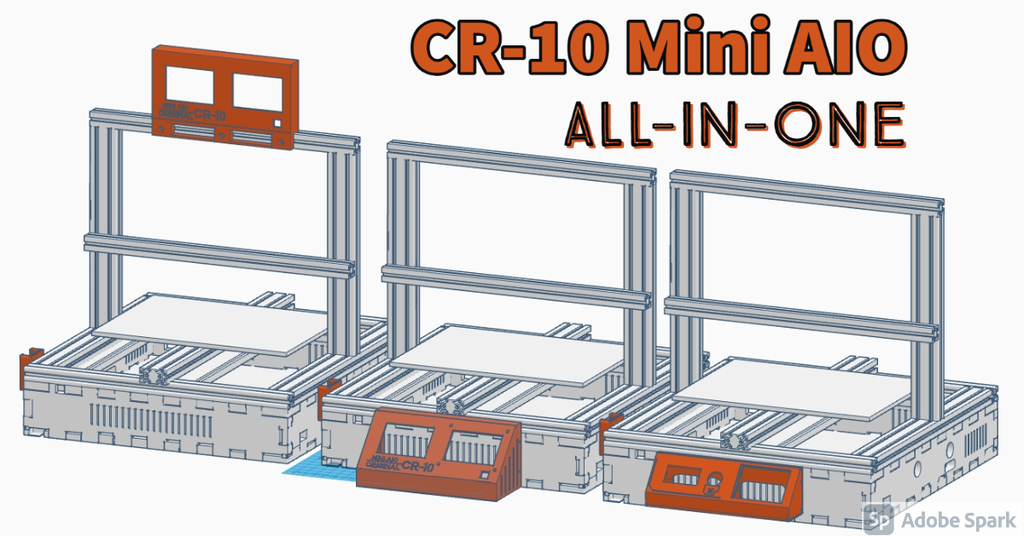 CR-10 Mini AIO All In One by 3dKaos | Download free STL model ...