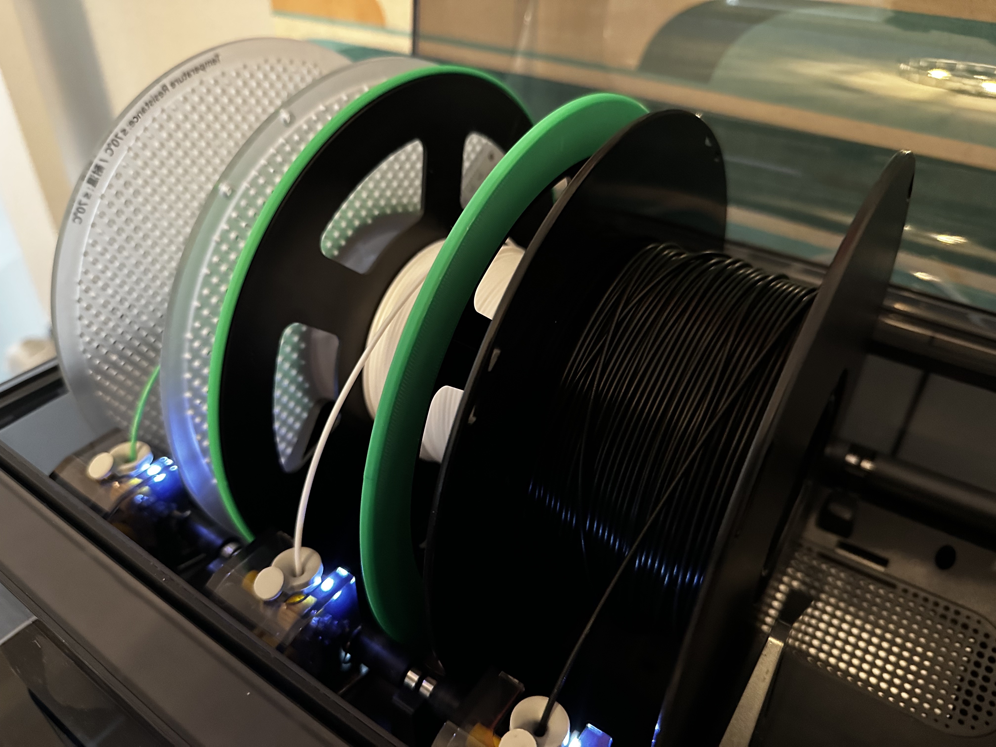 Bambu AMS Spool Adapter for Sunlu 195mm Spools by Seth | Download free ...