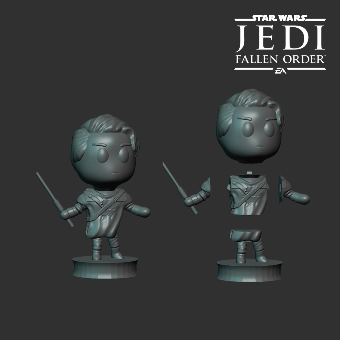 STAR WARS DOUBLE BIT: CAL KESTIS by Blenkhorn | Download free STL model ...