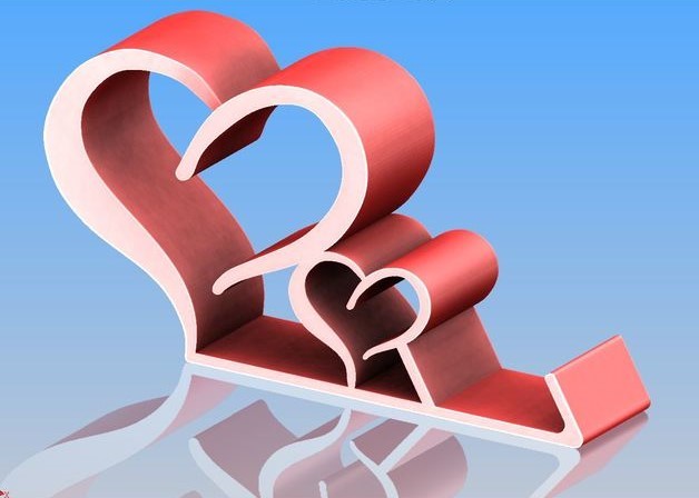 Heart Phone Stand by MrSirChris | Download free STL model | Printables.com