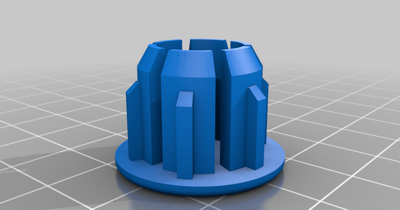 Drop bar end cap. by DSanders | Download free STL model | Printables.com