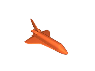 Space Shuttle Single Piece by DSanders | Download free STL model ...