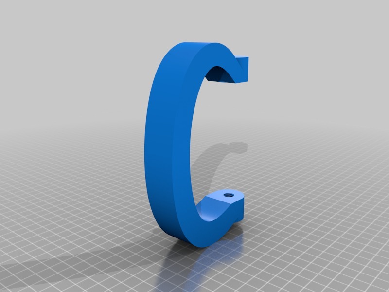 Basic c clamp by Henry | Download free STL model | Printables.com