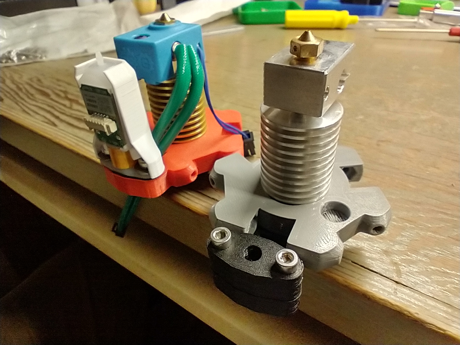 Quick & Easy BlTouch Mount for a Kossel Mini E3D V6 Effector by ...