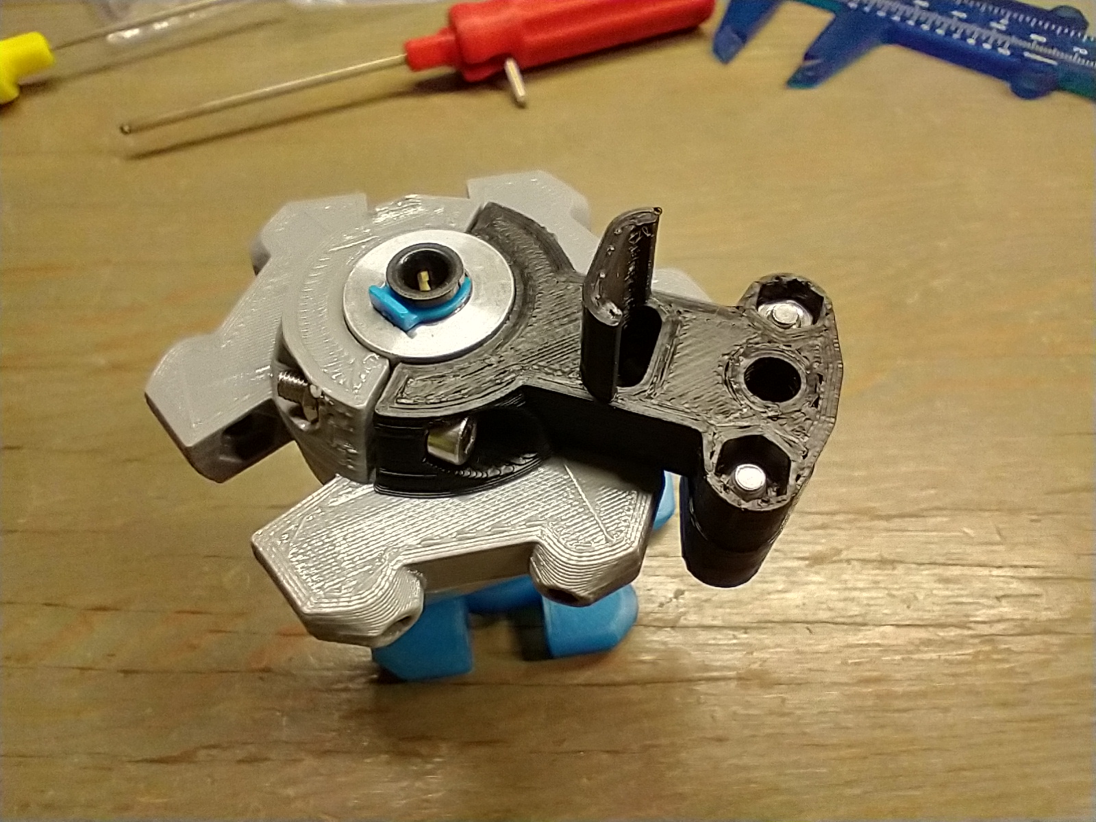 Quick & Easy BlTouch Mount for a Kossel Mini E3D V6 Effector by ...