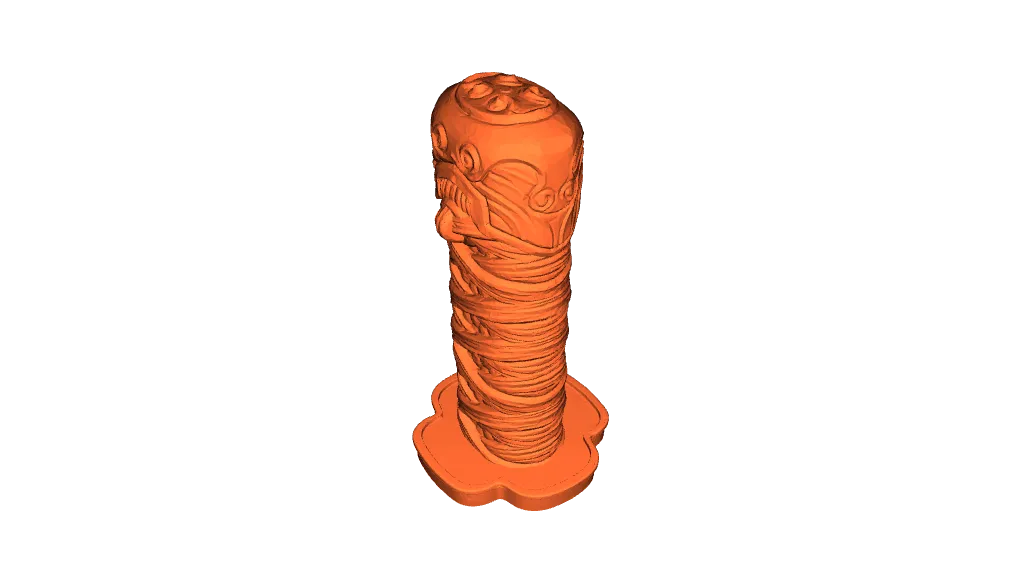 Katana peugeot 206 gear shift knob by eclyptox | Download free STL ...
