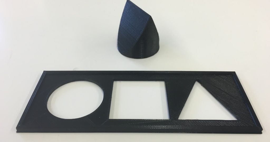 Geometric Shape Visualization Puzzle by Brian Kyle | Download free STL ...