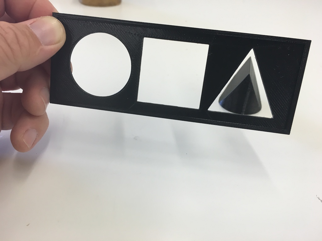 Geometric Shape Visualization Puzzle by Brian Kyle | Download free STL ...