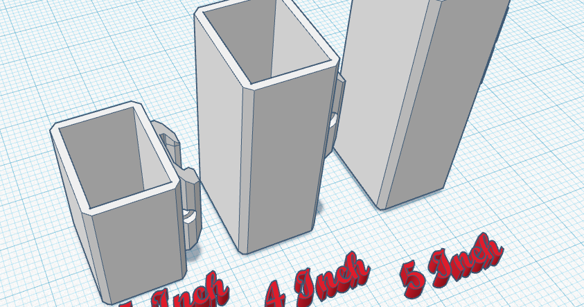 MMS Small Rectangle Containers by Hellforge Actual | Download free STL model | Printables.com