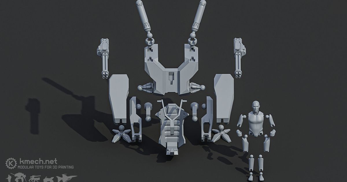 XORN Mech por Kmech Toys | Descargar modelo STL gratuito | Printables.com