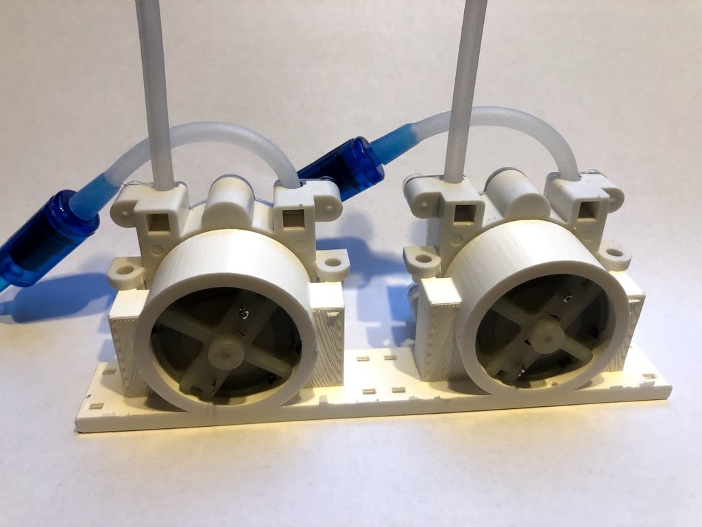 Mount for peristaltic pump (6V from Ebay) by Sini33 | Download free STL model | Printables.com
