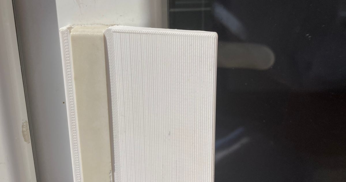 French window handgrip by Lolman_16 | Download free STL model ...