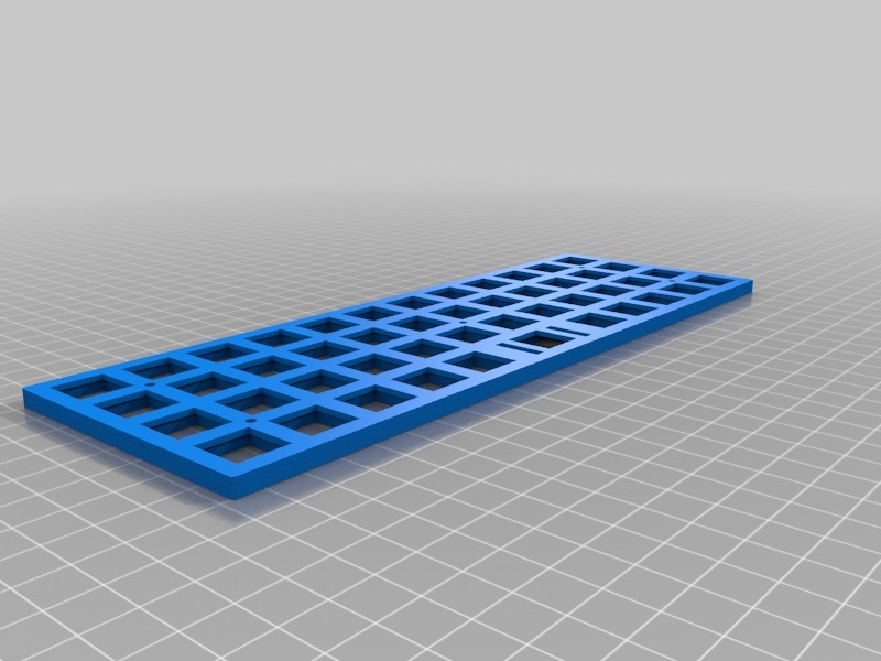 Planck Plate and Case (teensy based) by falangy | Download free STL ...