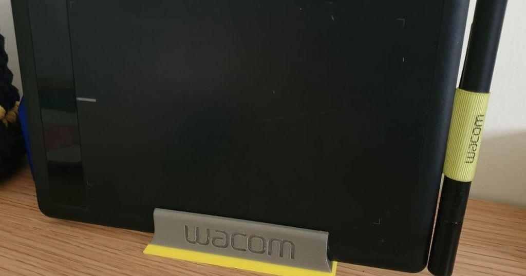 Wacom One Stand (ctl-471) by falangy | Download free STL model | Printables.com