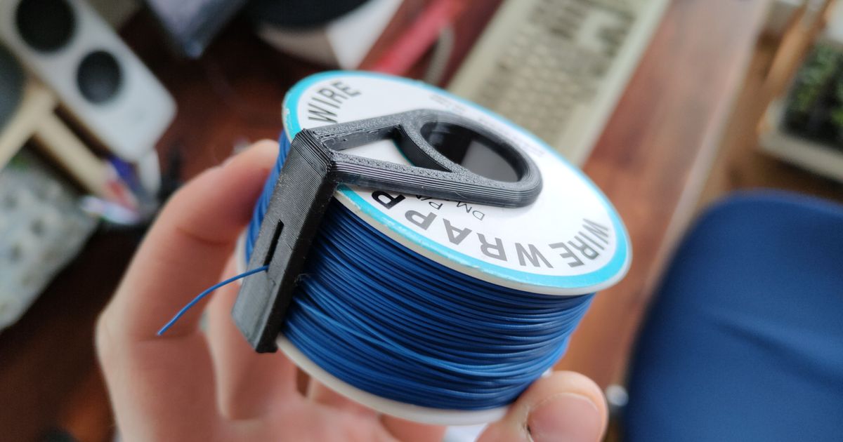 AWG30 wire spool stopper by OndraH | Download free STL model ...