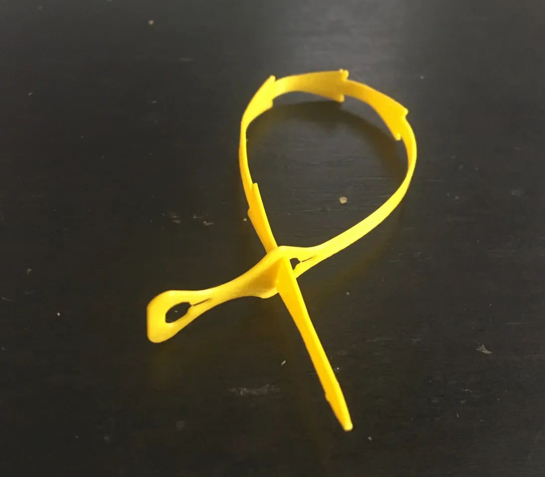 Branch holder tie by santiniki | Download free STL model | Printables.com