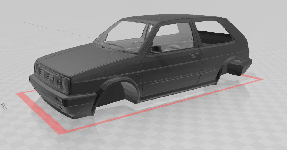 Golf Mk2 Model body par OrangeSs | Téléchargez gratuitement un modèle ...