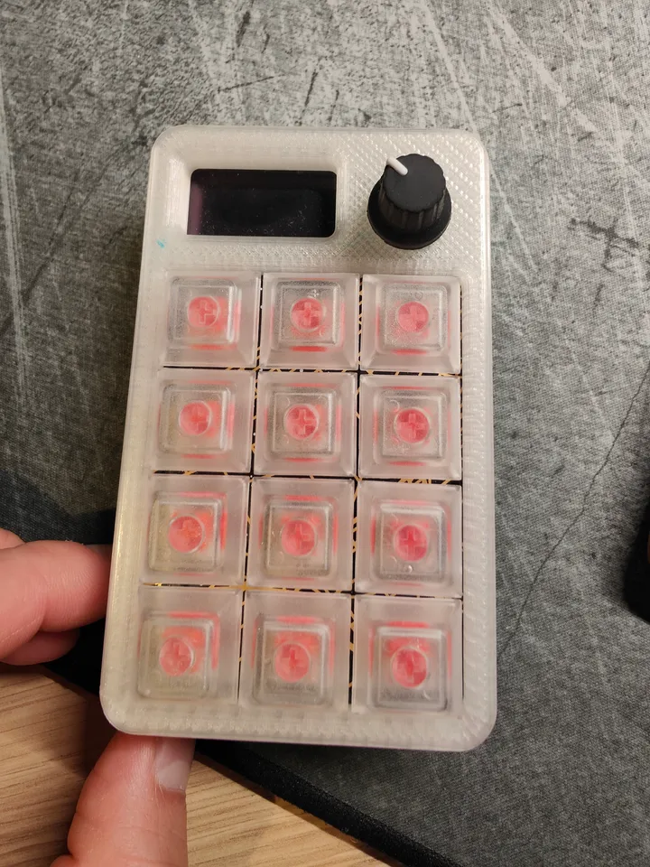 Adafruit Macropad Enclosure by IMBalENce | Download free STL model ...