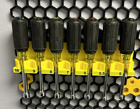 Hex Nut Driver Mount by Elmo | Download free STL model | Printables.com