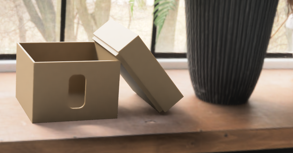 tissue box holder by Shack3D_Print | Download free STL model ...