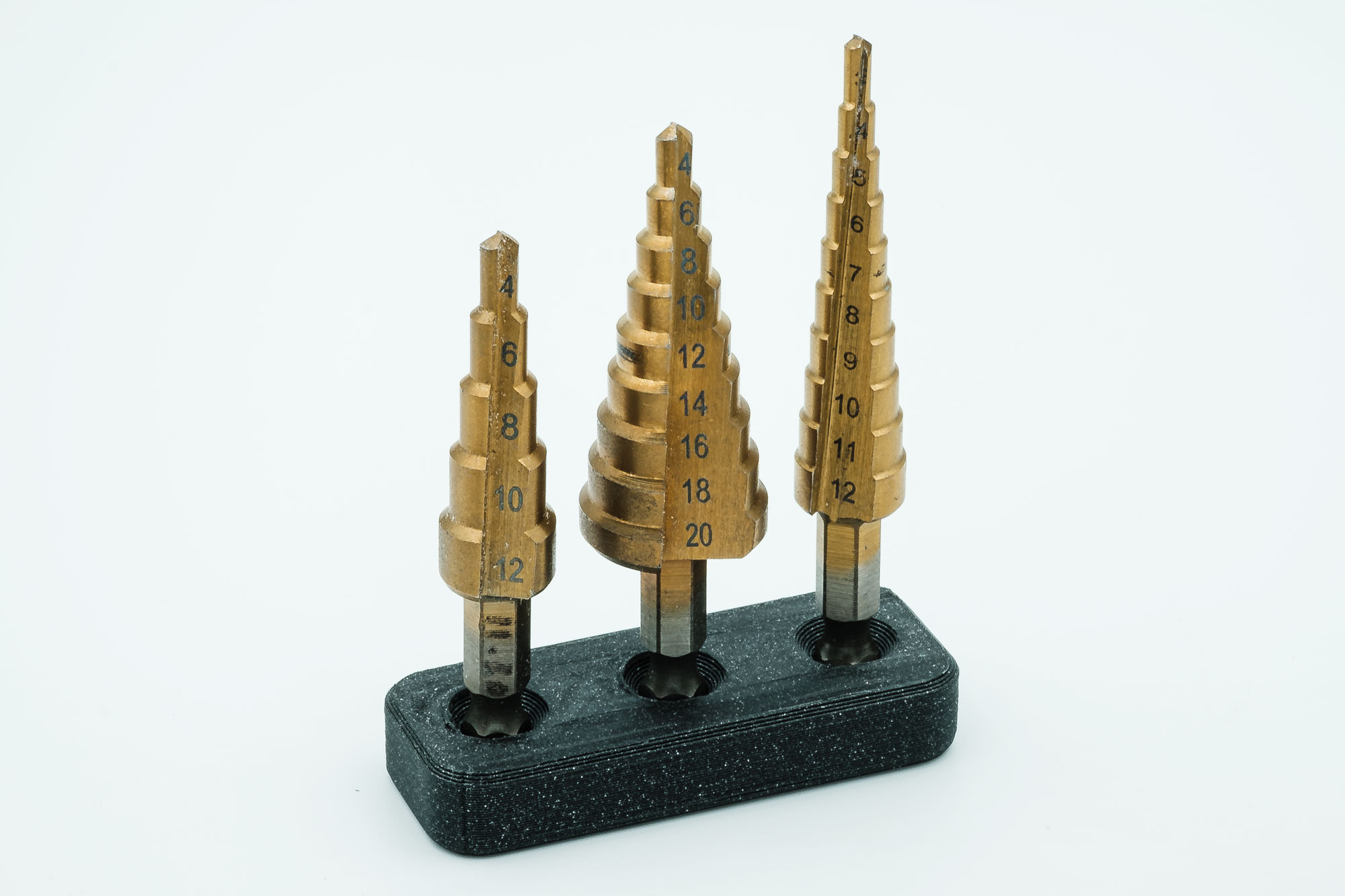 Step Drill Bit Holder by cewo | Download free STL model | Printables.com
