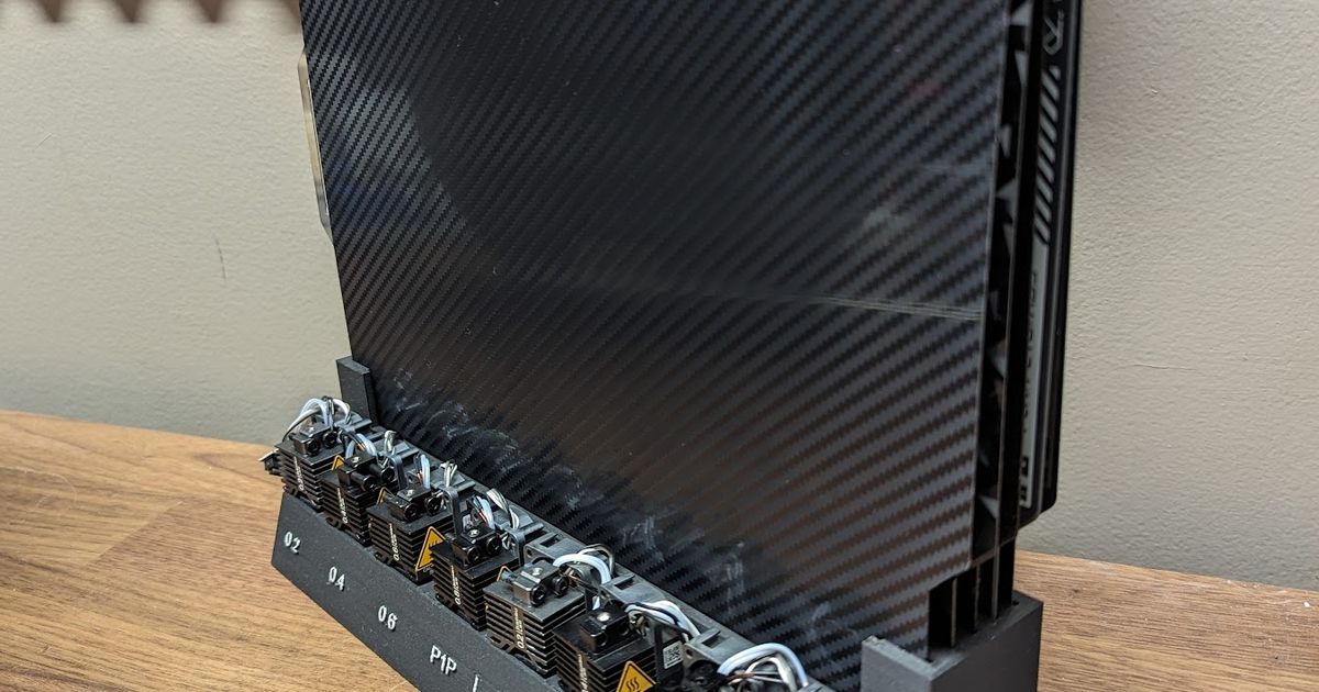 8 Nozzle, 5 Plate, Bambu Nozzle and Plate Holder - Multiple Variants by ...