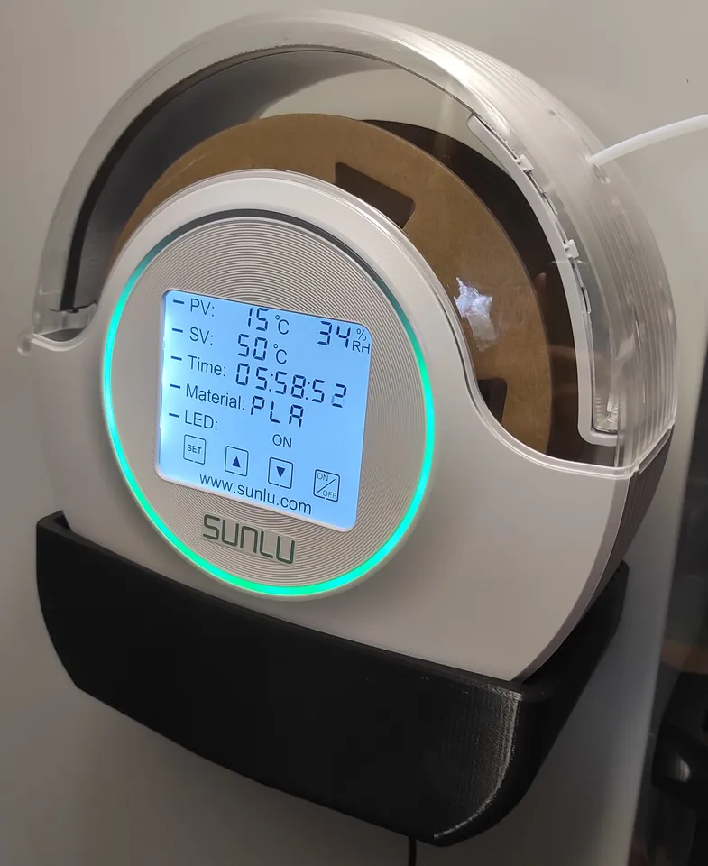 Sunlu S2 Dryer Mount by Ibot_3D | Download free STL model | Printables.com
