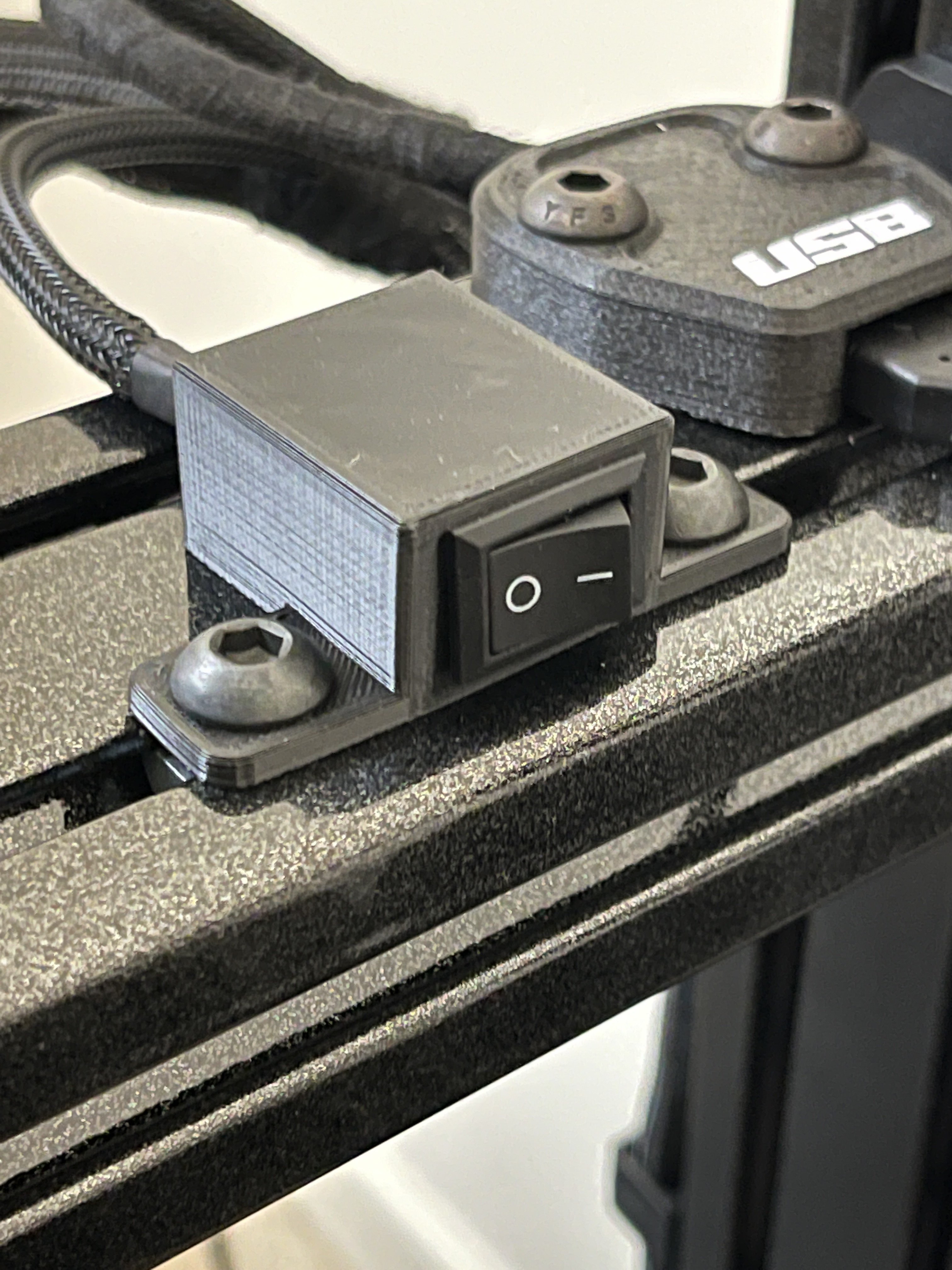 Small Mountable Toggle Switch Holder by InsaneNemesis | Download free ...