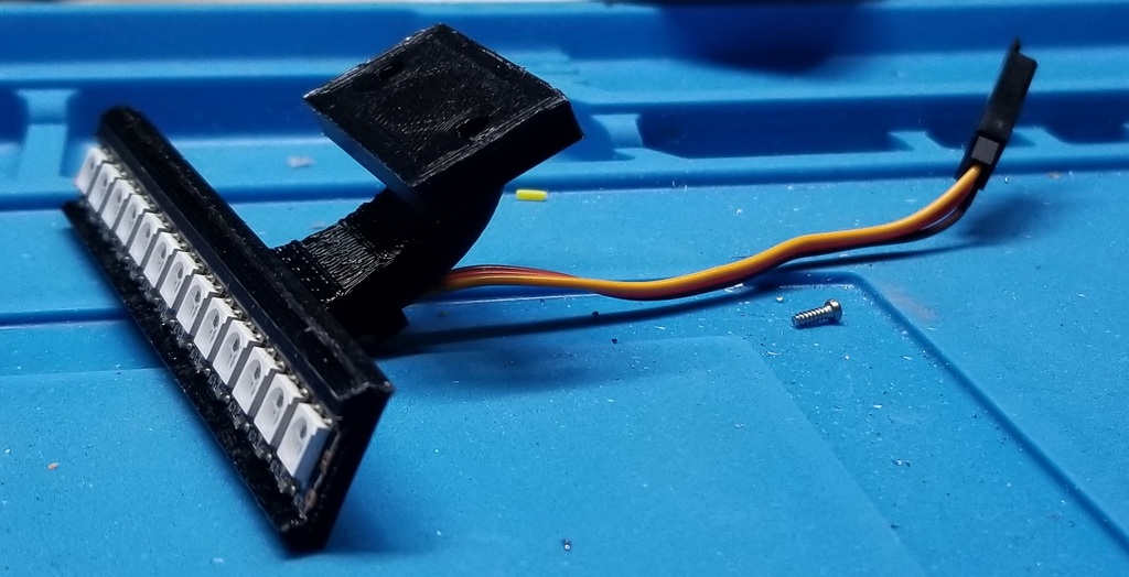 Ender 3/CR-10 X-Axis LED Mount by Recursion Labs | Download free STL ...