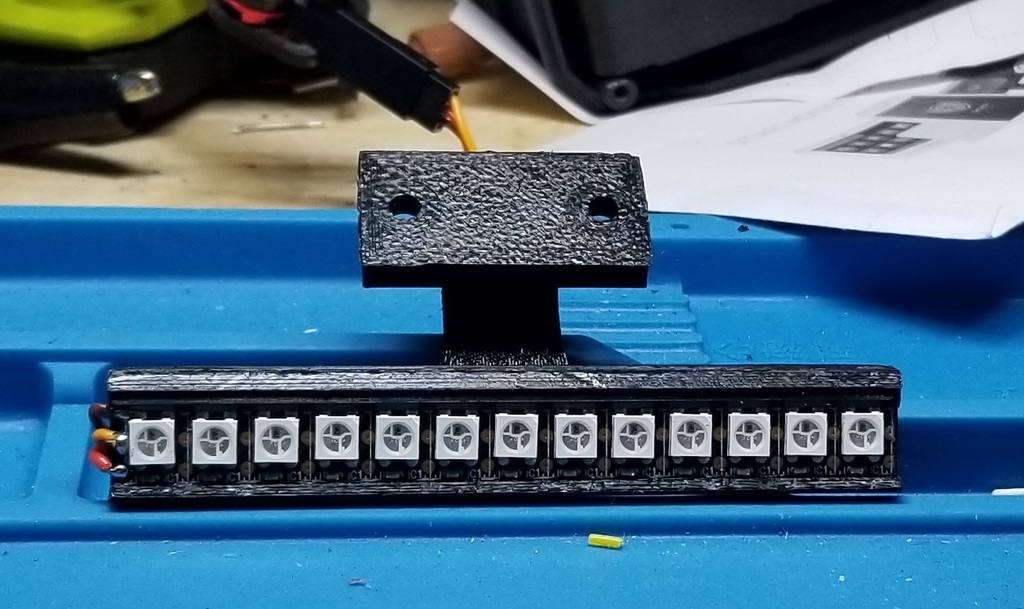 Ender 3/CR-10 X-Axis LED Mount by Recursion Labs | Download free STL ...