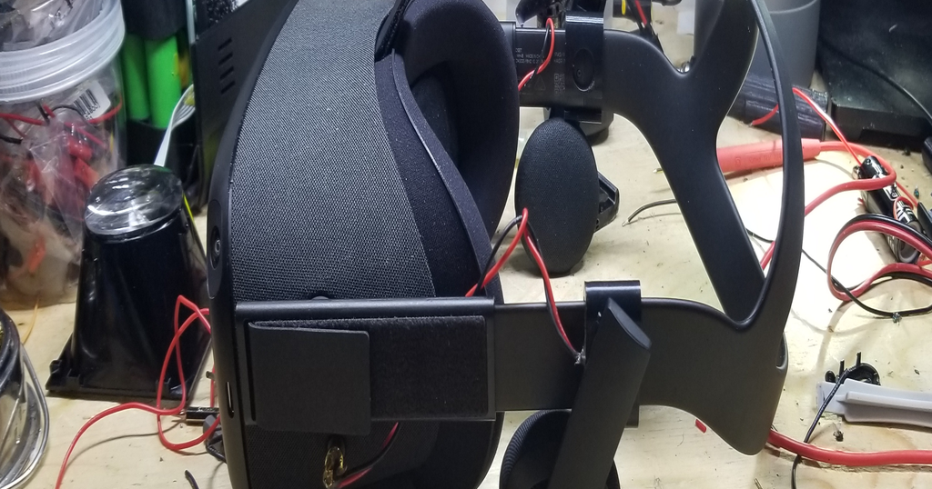 Oculus Quest adapter for Rift CV1 head phones (no nuts needed) by ...