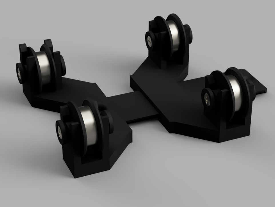 High Performance Spool Holder for Prusa Lack Enclosure (up to 5kg ...