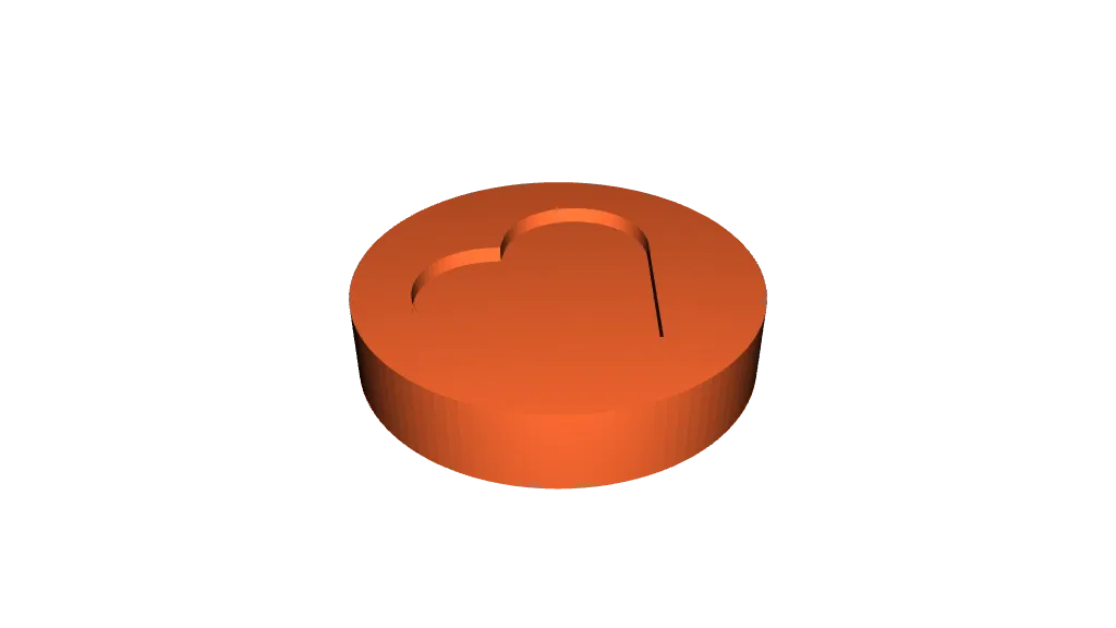 Ravine Heart Token by cjnaz | Download free STL model | Printables.com
