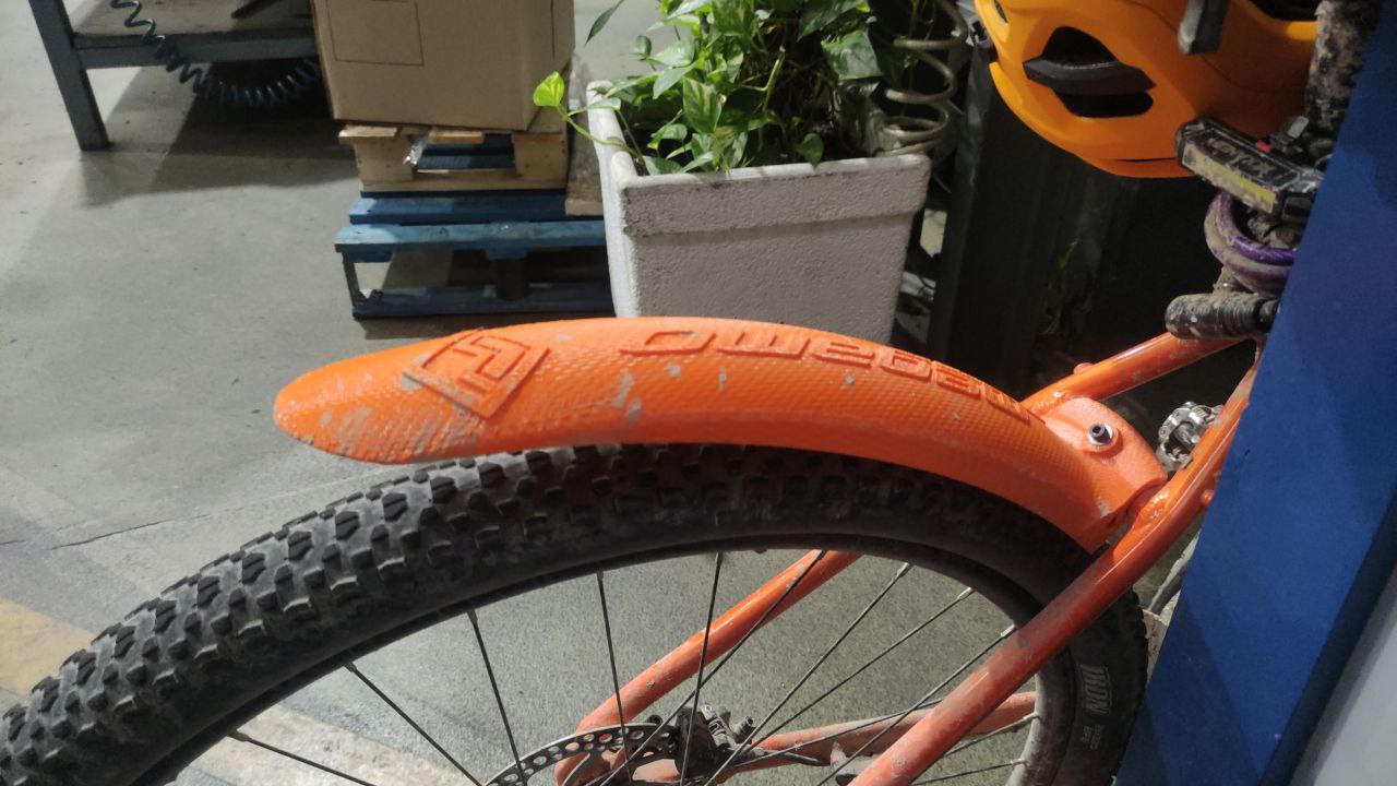 Megamo ridon long rear mudguard by Ljhtom (Javier Hernando) | Download free STL model ...