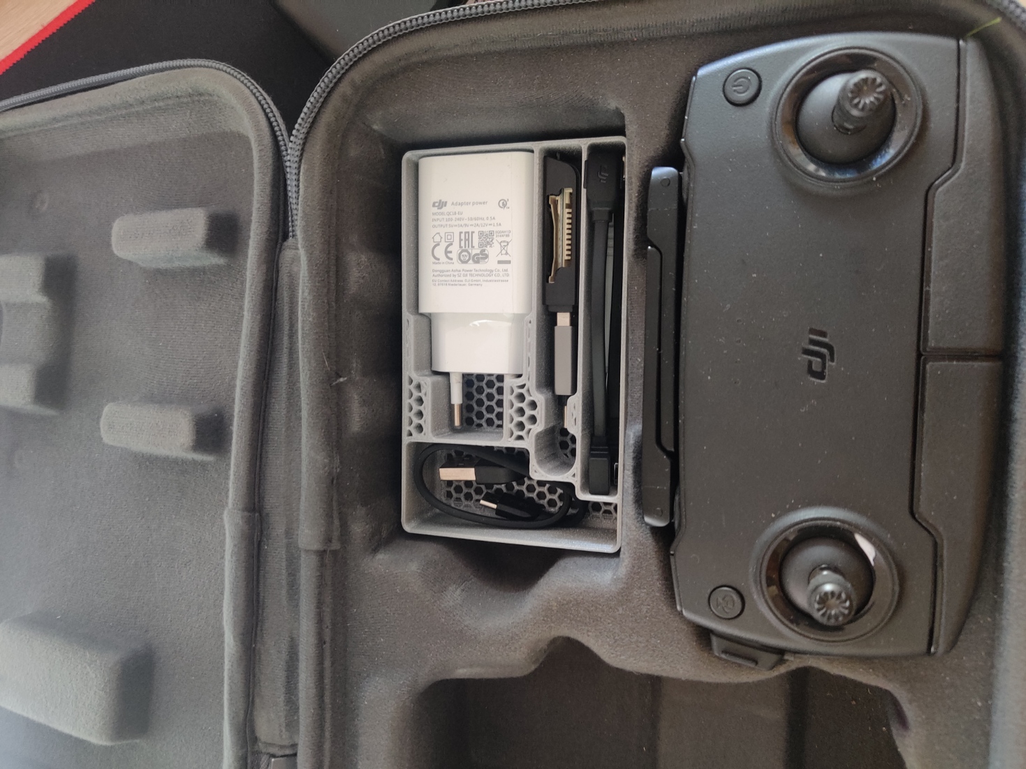 DJI Mavic Mini 1 Combo Organizer by Sanekx Arcs | Download free STL ...