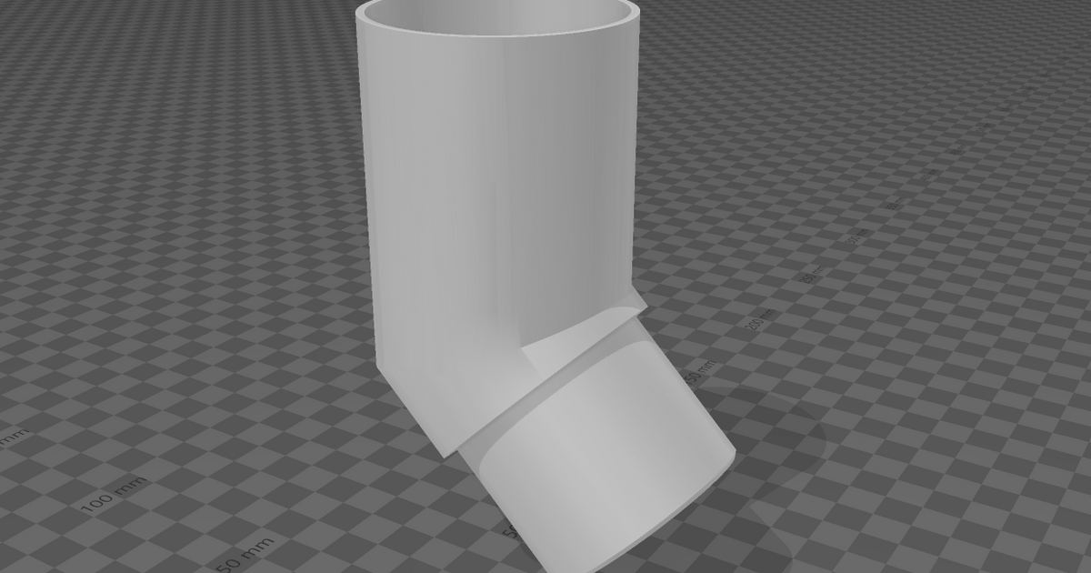 63mm pipe elbow by Codi | Download free STL model | Printables.com