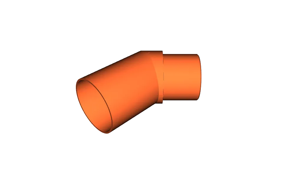 63mm pipe elbow by Codi | Download free STL model | Printables.com