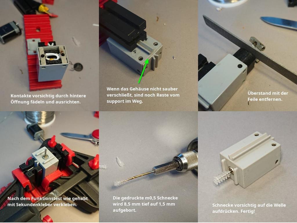 fischertechnik mini motor refurbishment kit by juh | Download free STL ...