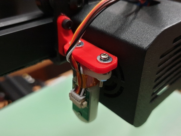 LK1 / LK4 / LK5 Pro Dual Fan BLtouch Bracket by Phaix | Download free ...