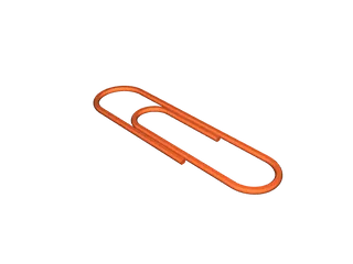 Paperclip by Samuel Weisz | Download free STL model | Printables.com