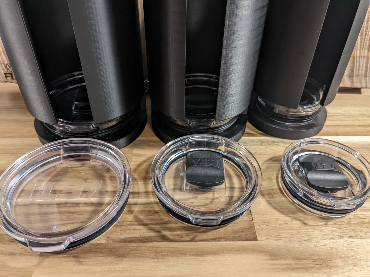 Yeti Lid Holder - 3 Sizes w/ Optional Magnet for Satisfying *Thunk* by ...