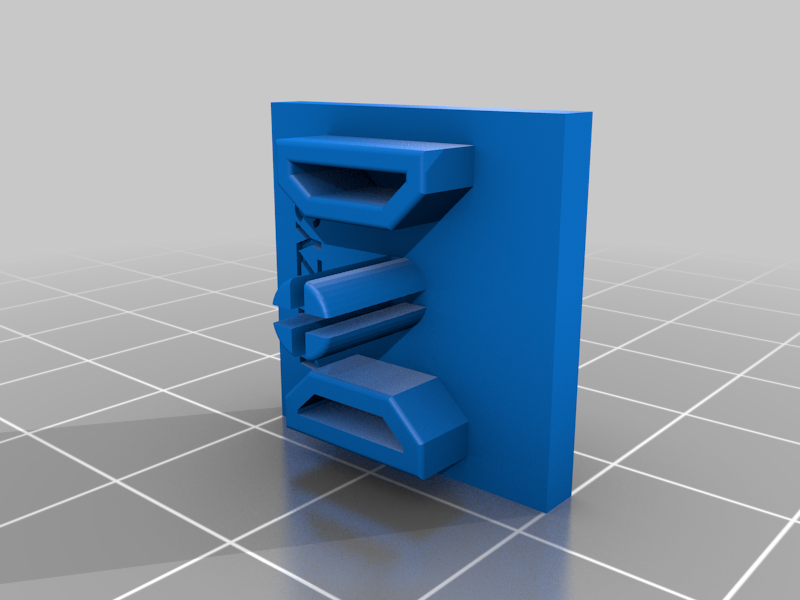 Ender 3 V2 20x20 Extrusion End Cap by Kuzzy3d | Download free STL model ...